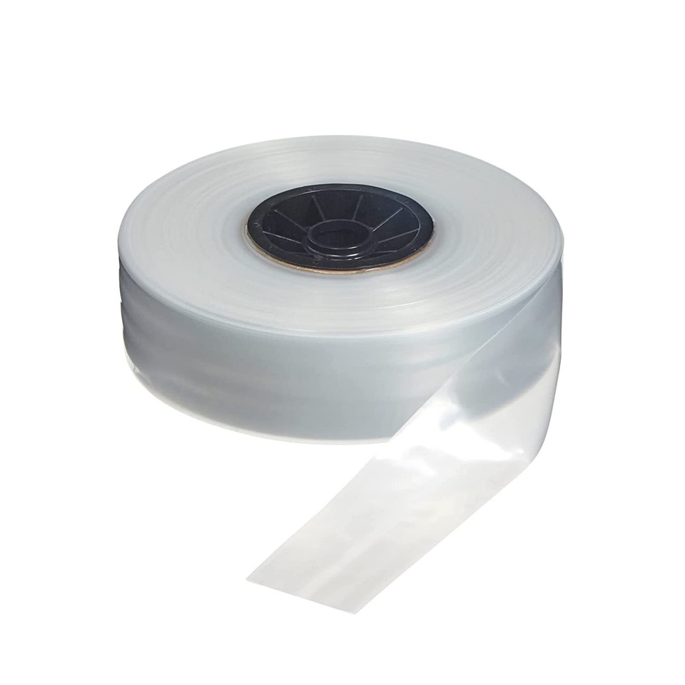 Clear Poly Tubing Multiple Sizes 1 Plastic Roll to make Impulse Heat ...