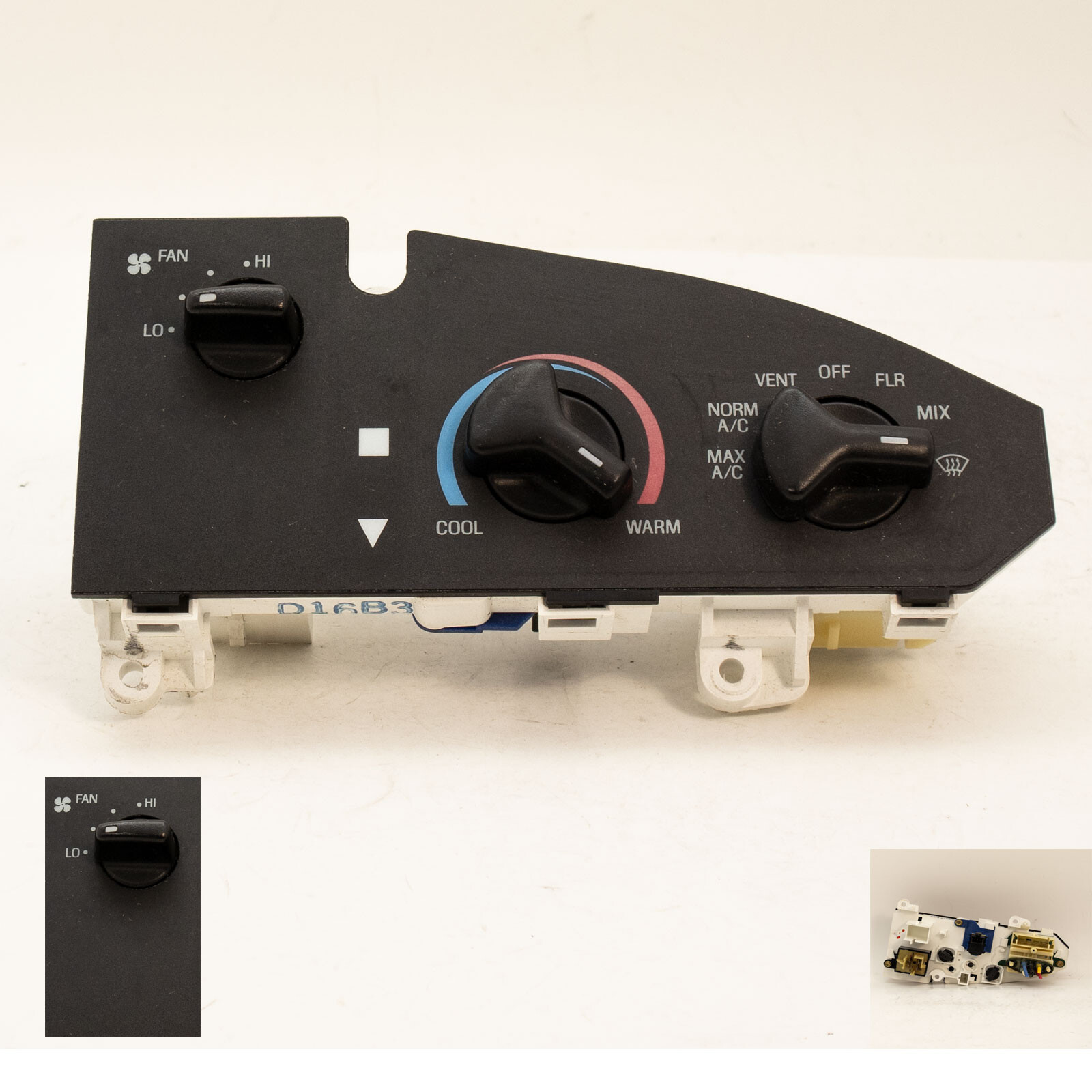 OEM Ford E150 E250 E350 Manual AC Temperature Climate Control Switch ...
