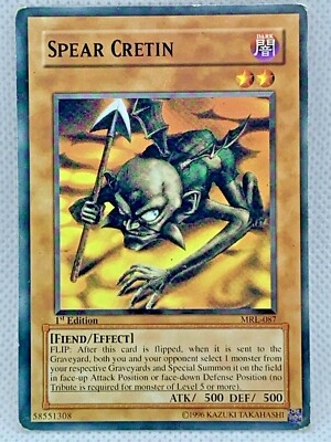 Yu-Gi-Oh Spear Cretin 1st Edition MRL-087 Moderate Play | eBay