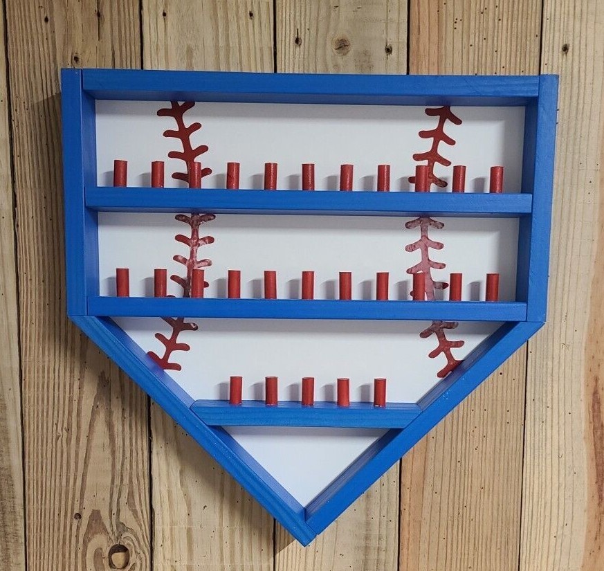 Baseball Home Plate Ring Holder. 27 Rings Personalized Display ...