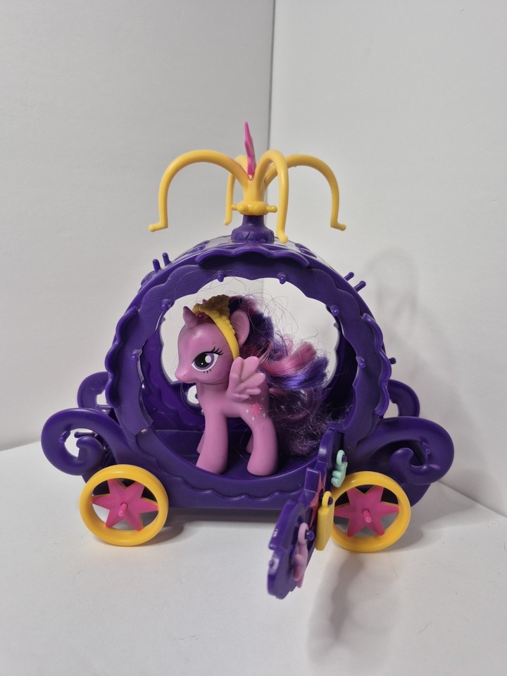 Hasbro My Little Pony Twilight Sparkle Charm Carriage Magic Princess ...