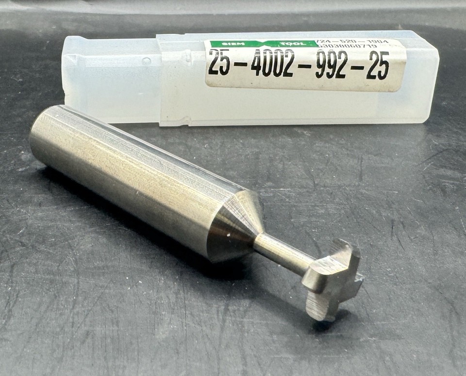 Lot of 3 Siem Tool Carbide Keyseat Cutter 11mm x 3mm 1mm Center Radius ...
