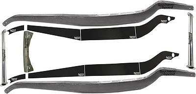 NEW 32 FORD FRAME RAIL & BOXING PLATE KIT,POLISHED SPREADER BARS ...