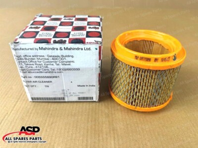 OEM Genuine 005555890R91 AIR FILTER (DRY TYPE) FITS FOR MAHINDRA ...