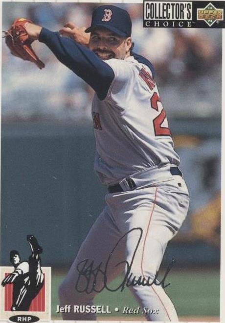 1994 Upper Deck Collector's Choice - Jeff Russell #583 Silver Foil ...