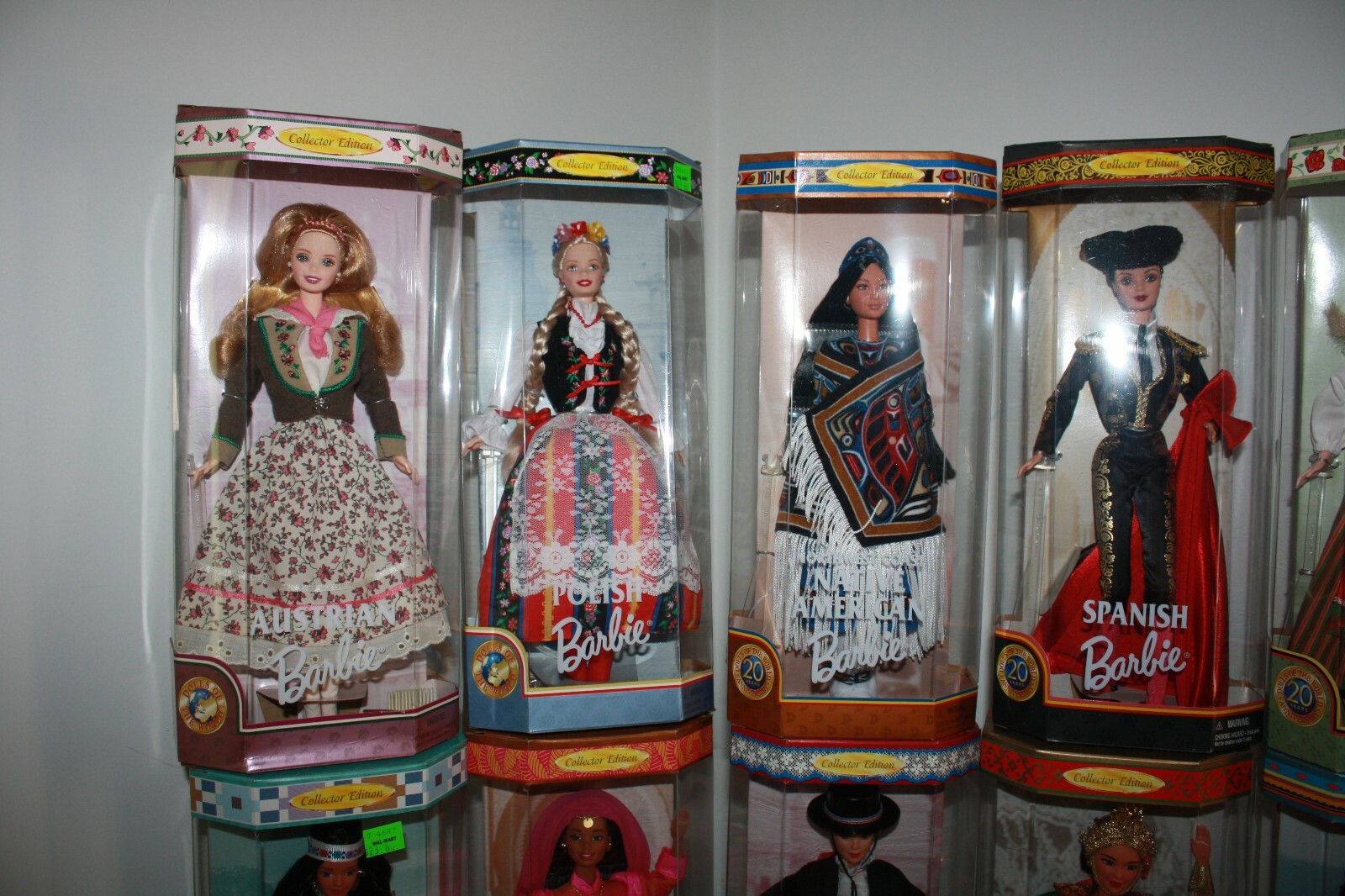 Lot of 10 Barbie Dolls of the World Collector Edition Dolls Northwest ...