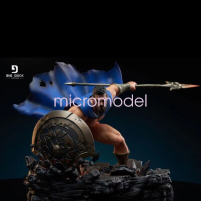 BIG DXCK Studio Cancer Spartan Resin Statue in stock 1/6 Scale Cast Off ...