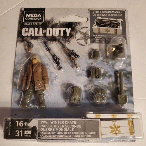 Mega Construx Black Series Call Of Duty WW2 Winter Crate (GYF87) Brand ...