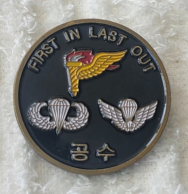 AUTHENTIC US ARMY 17TH AVIATION BDE PATHFINDER KOREA ROK ARMY CHALLENGE ...