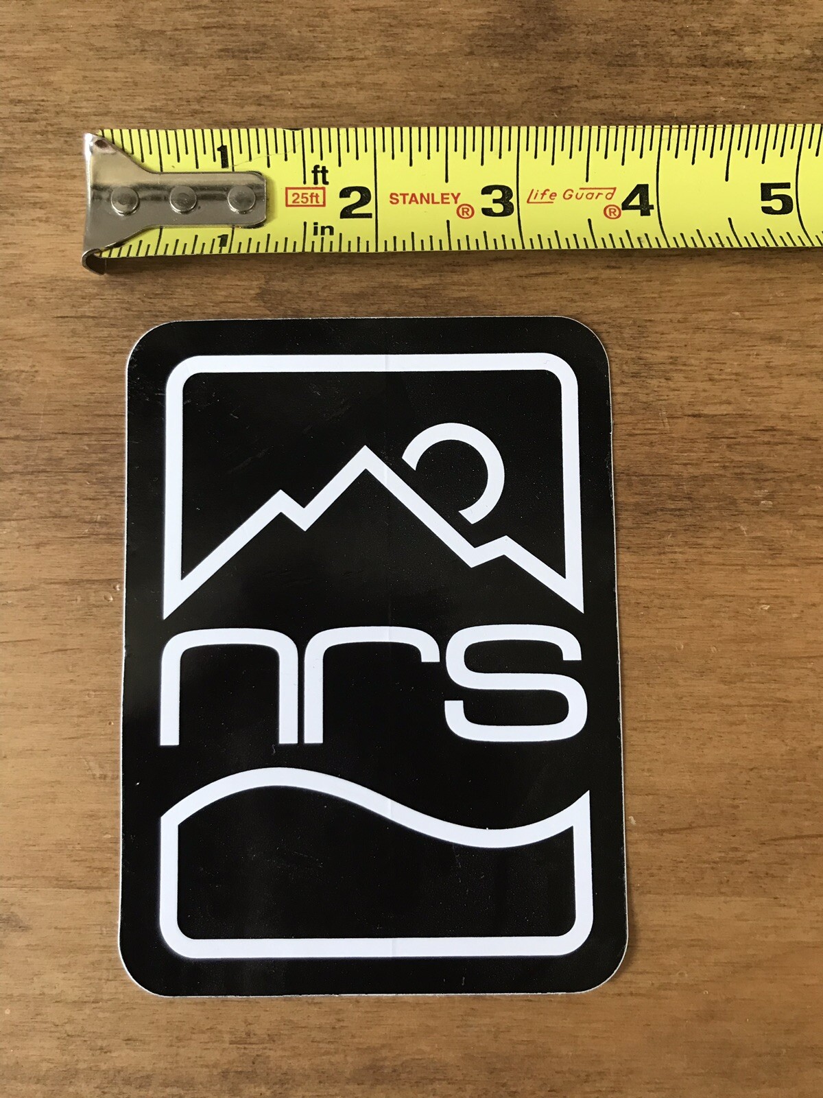 NRS Kayaking Black/White Sticker/Decal Whitewater Kayak Boating Paddle ...