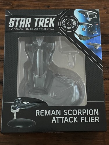 Eaglemoss STAR TREK NEMESIS REMAN SCORPION ATTACK FLIER BRAND NEW NRFB ...