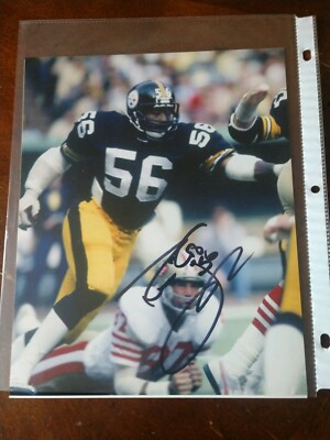 Robin Cole Signed 8x10 Autographed Photo Pittsburgh Steelers Super Bowl ...