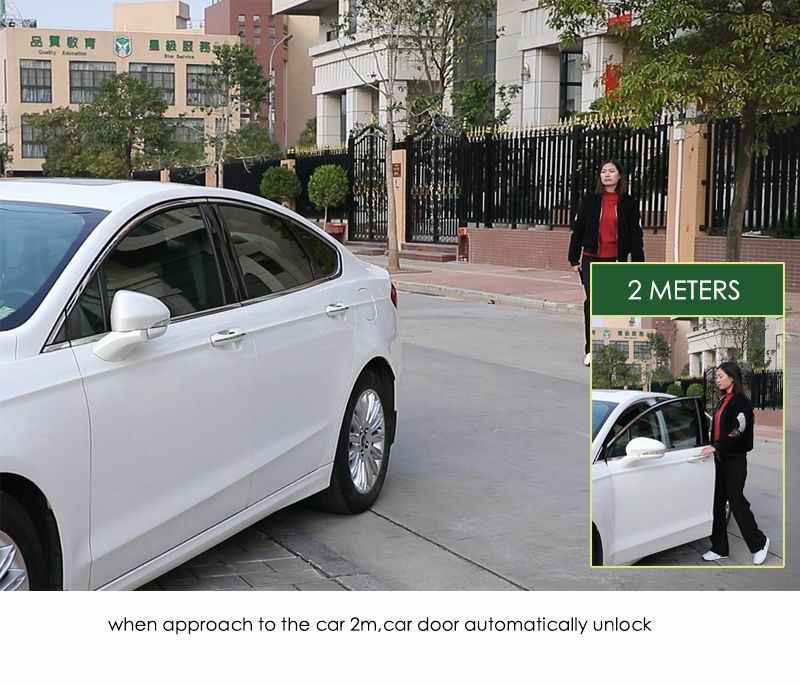 Keyless Entry Remote Smart Phone Sensor Control Lock Entry Android IOS ...