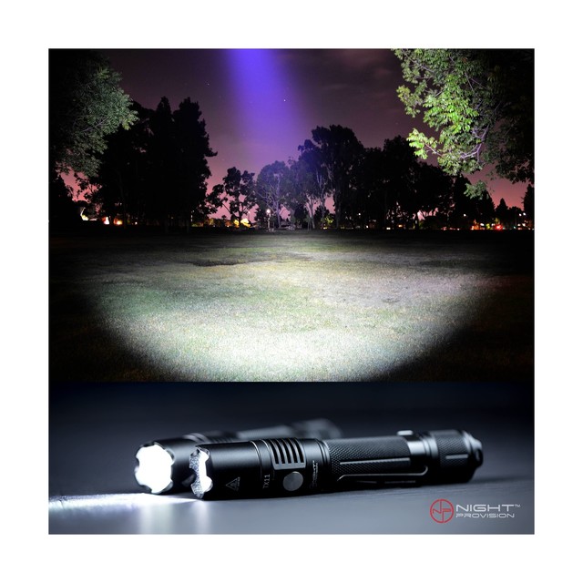 Night Provision Tx11 Tactical Flashlight Torch & USB Rechargeable ...