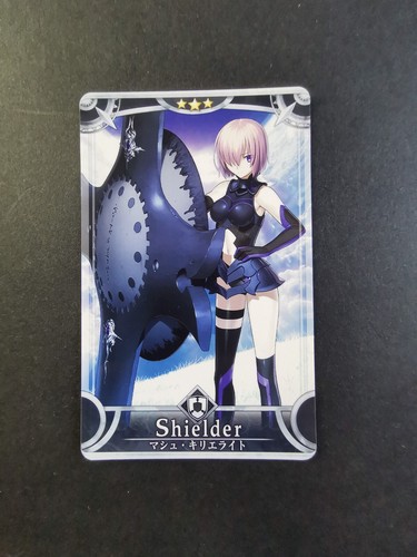 Mash Kyrielight 3 stars Shielder FGO Fate Grand Order Japanese Arcade ...
