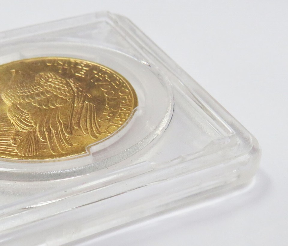 1908 GOLD USA $20 ST. GAUDENS DOUBLE EAGLE NO MOTTO COIN PCGS MINT ...