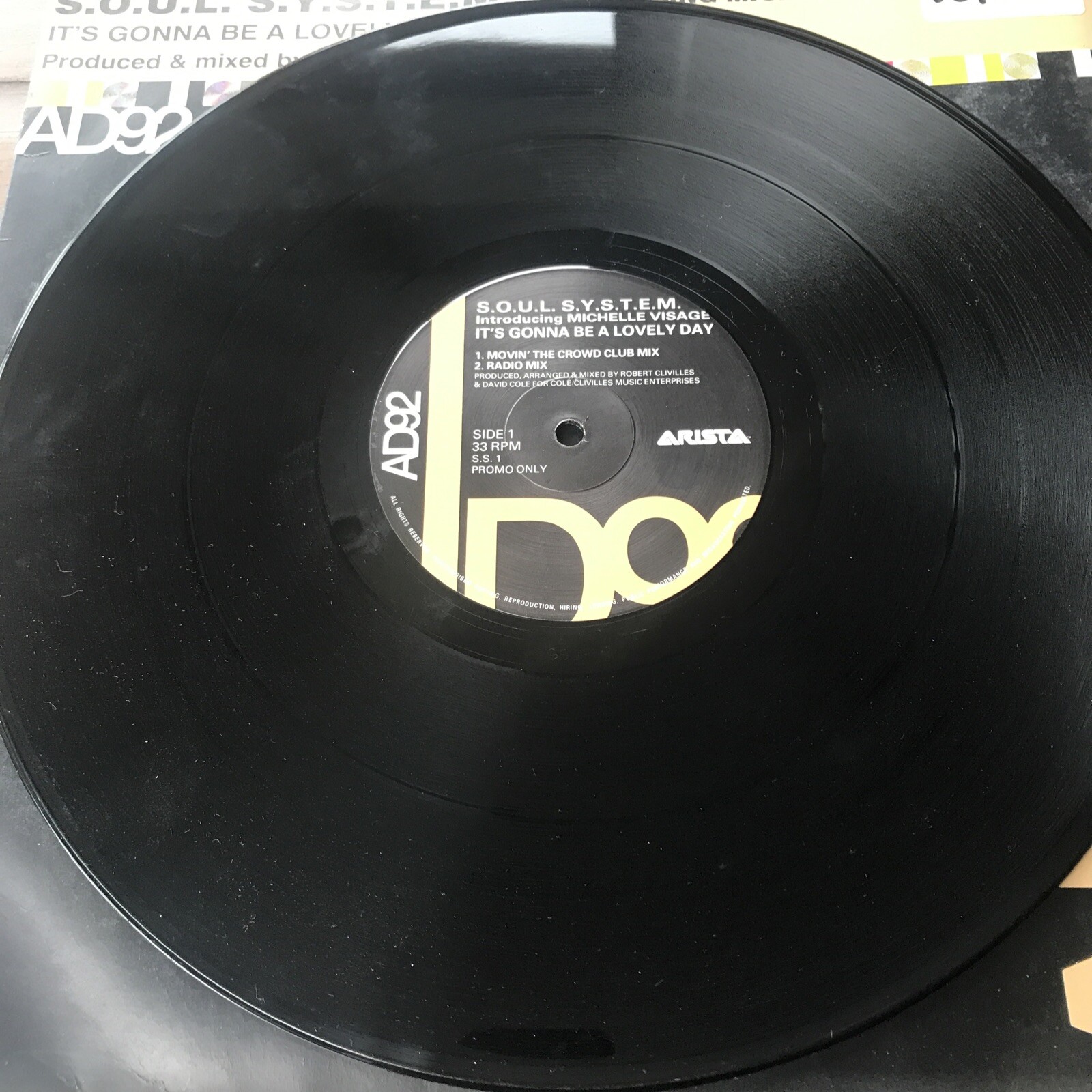 SOUL SYSTEM MICHELLE VISAGE It’s Gonna Be A Lovely Day 2 X 12" Vinyl ...