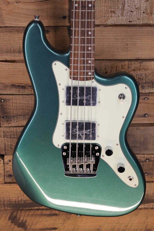 Squier Paranormal Rascal HH Electric Bass Guitar -Sherwood Green #M69 ...