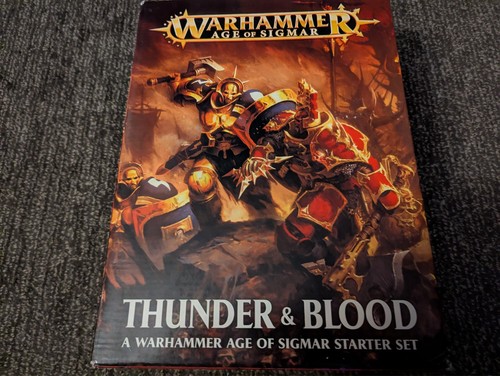 Warhammer AOS Age of Sigmar Thunder & Blood Box Set Stormcast Eternals ...