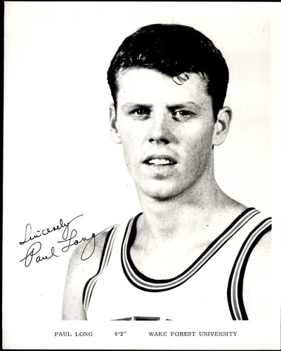 Paul Long Signed Team Issued Press 8x10 Photo Buffalo Braves Detroit ...