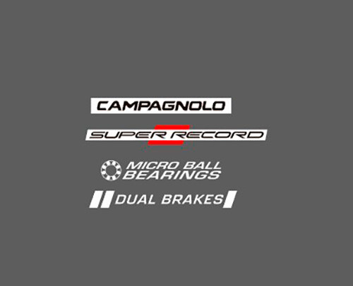 Campagnolo Super record 11 brakes calipers decal stickers sticker ステッ ...