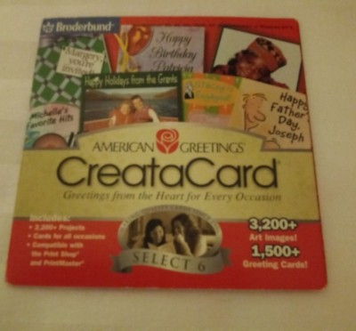 American Greetings Creatacard (2002)(CD-ROM) | eBay
