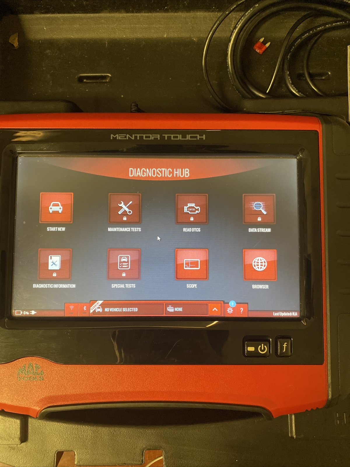 Mac Tools Mentor Touch Scanner ET6500 In Original Hard Case #566409 c-x ...