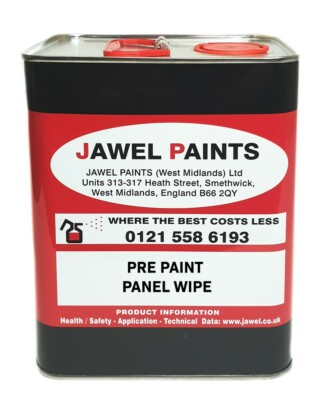 PANEL WIPE, DE-WAXER PRE PAINT CLEANER FOR CAR BODY PANELS 2.5LTR size ...