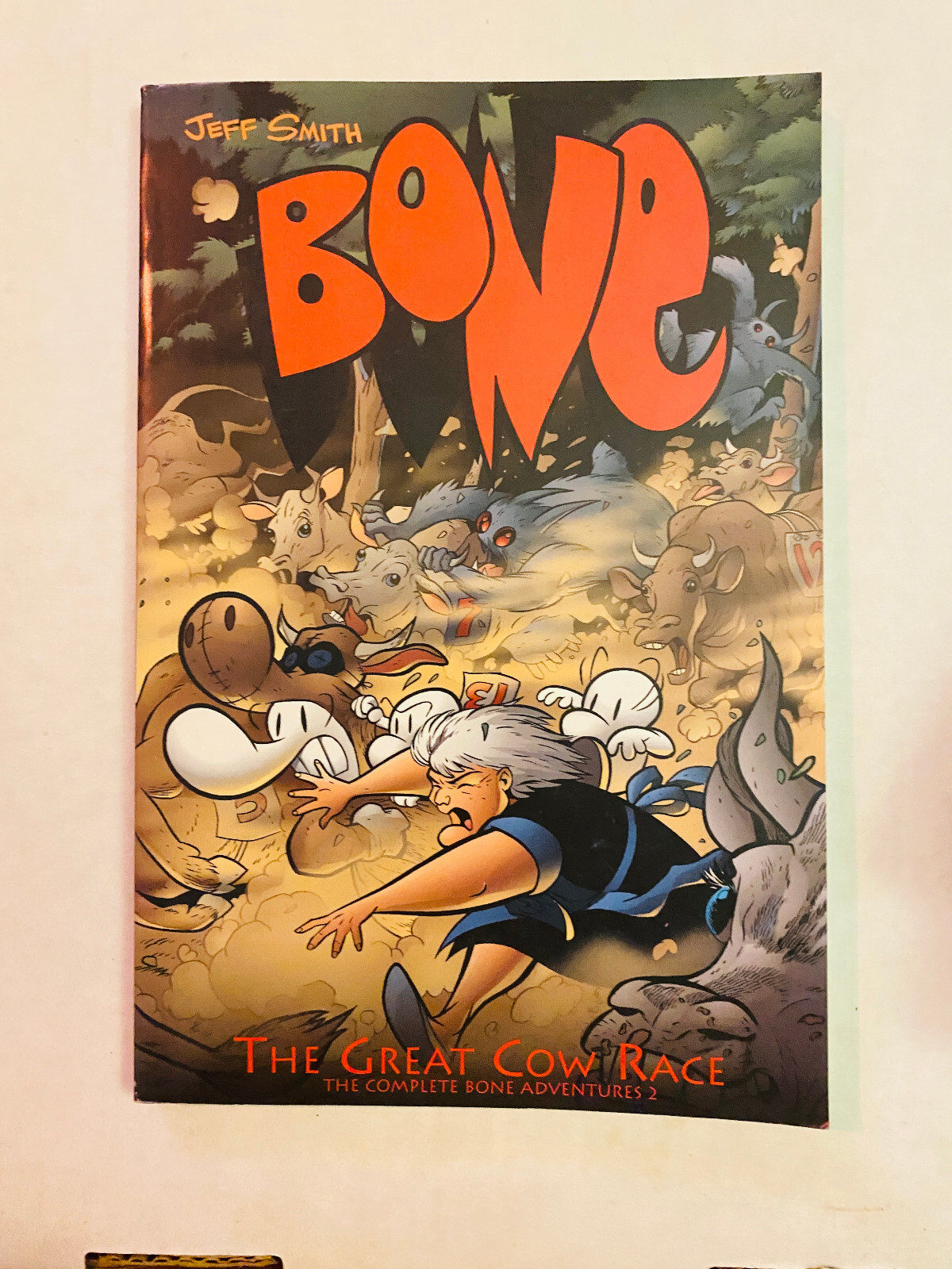 Bone Volume 2 the Great Cow Race by Smith, Jeff | eBay