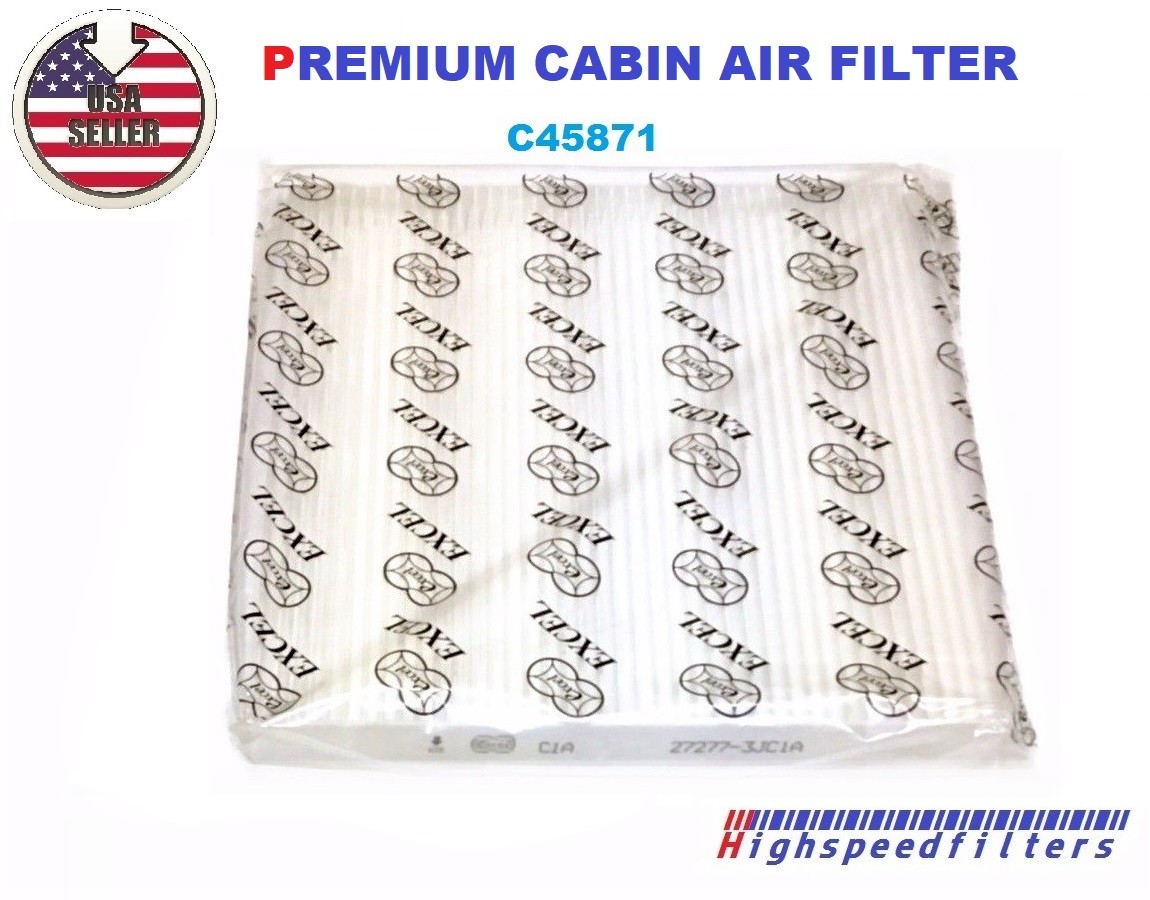 For Murano Altima Quest Maxima NISSAN ~ CABIN AIR FILTER REPLACE 27277 ...