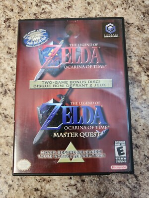 The Legend of Zelda Ocarina of Time - Master Quest (GameCube, 2003) CIB ...