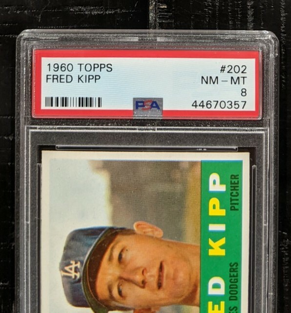 1960+Topps+-+%23202+Fred+Kipp for sale online | eBay