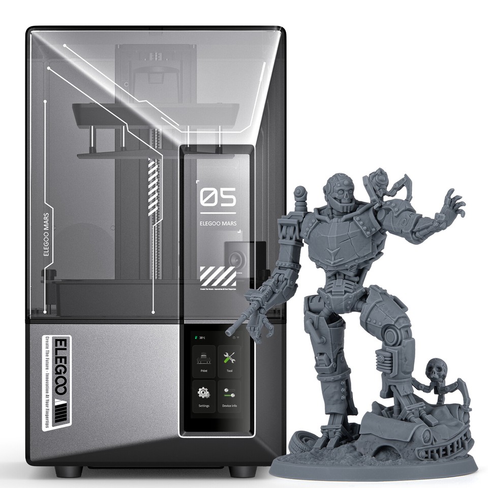 ELEGOO Saturn 4 Ultra/Mars 5 Ultra Series LCD 3D Printer Mercury Series ...