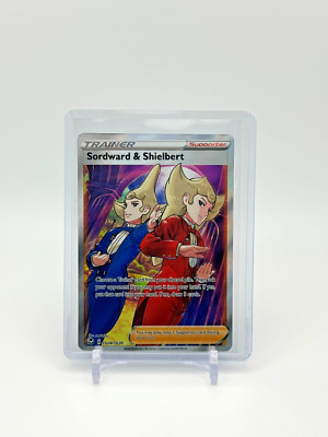 Pokémon Sordward & Shielbert TG28/TG30 Silver Tempest Holo Ultra Rare ...
