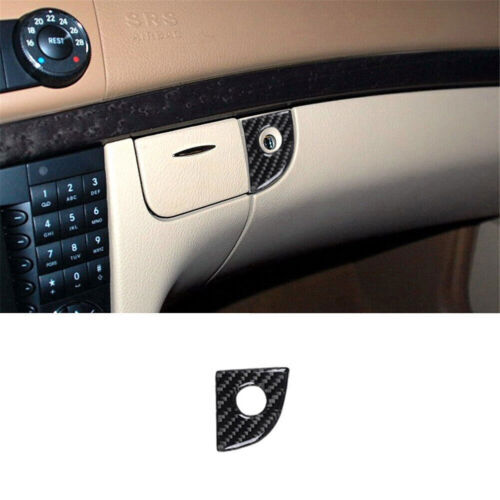 For Mercedes Benz E-Class W211 Carbon Fiber Interior Glove Box Handle ...