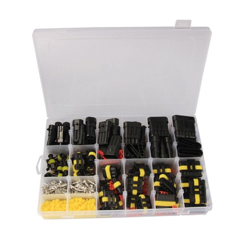 Motorcycle Electrical Wire Cable Connectors Plug Terminals Kit 708Pcs ...