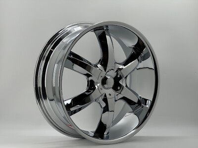 22" AKUZA Wheels STYLE 760 22X8.5 ET 45 CHROME finish 5X112 / 5X114.3 ...