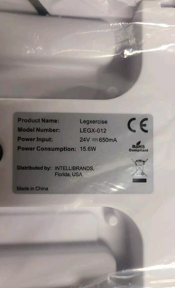 LegXercise Pro LEGX-012 Motorized Leg Exerciser Activator Remote ...