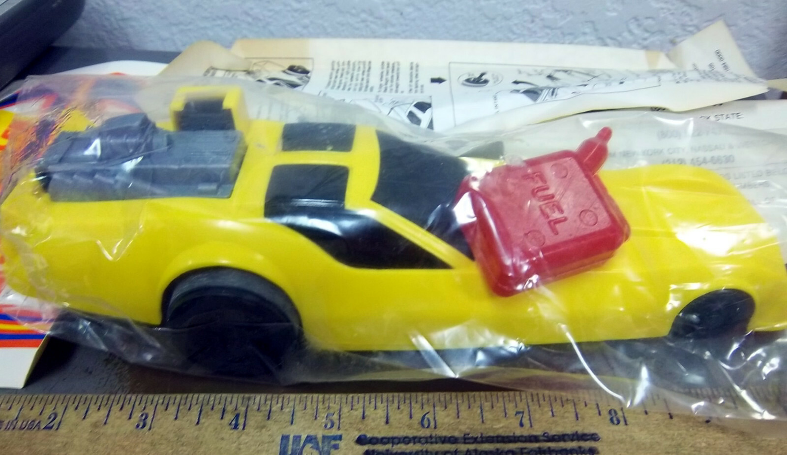 1982 Ideal Power Guzzler Dragster toy, NEW in original box and unopened ...