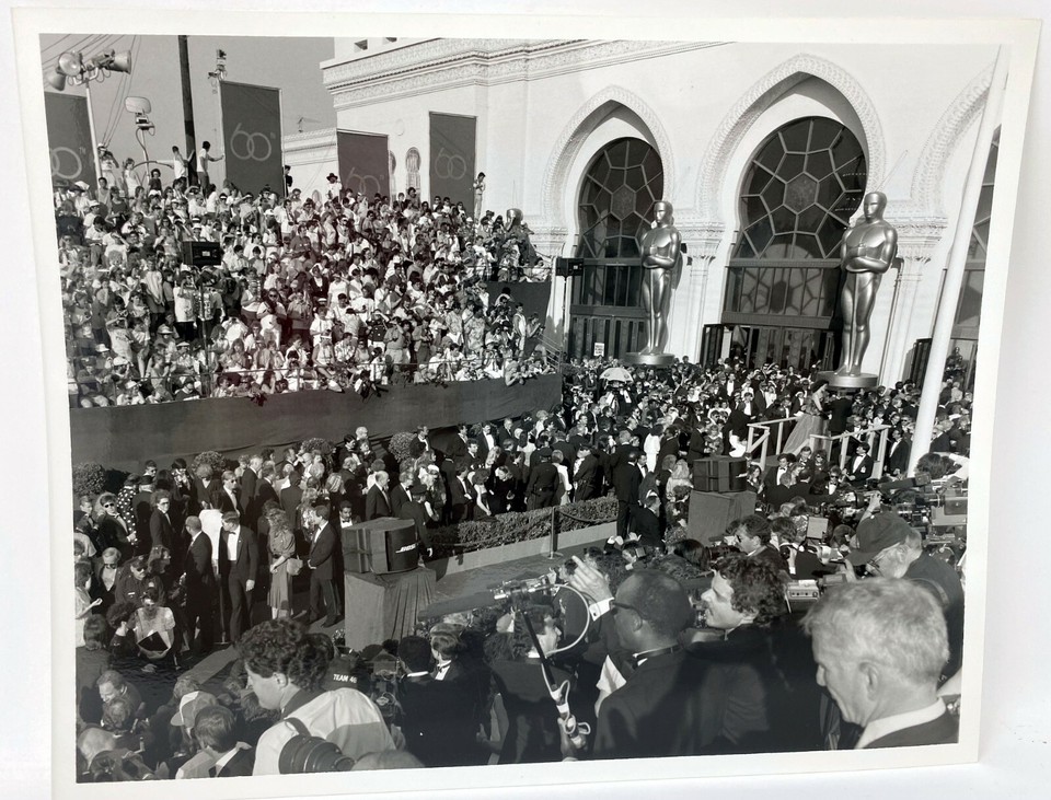 Original Vintage 1988 Red Carpet Oscars Academy Award Ceremony Press ...