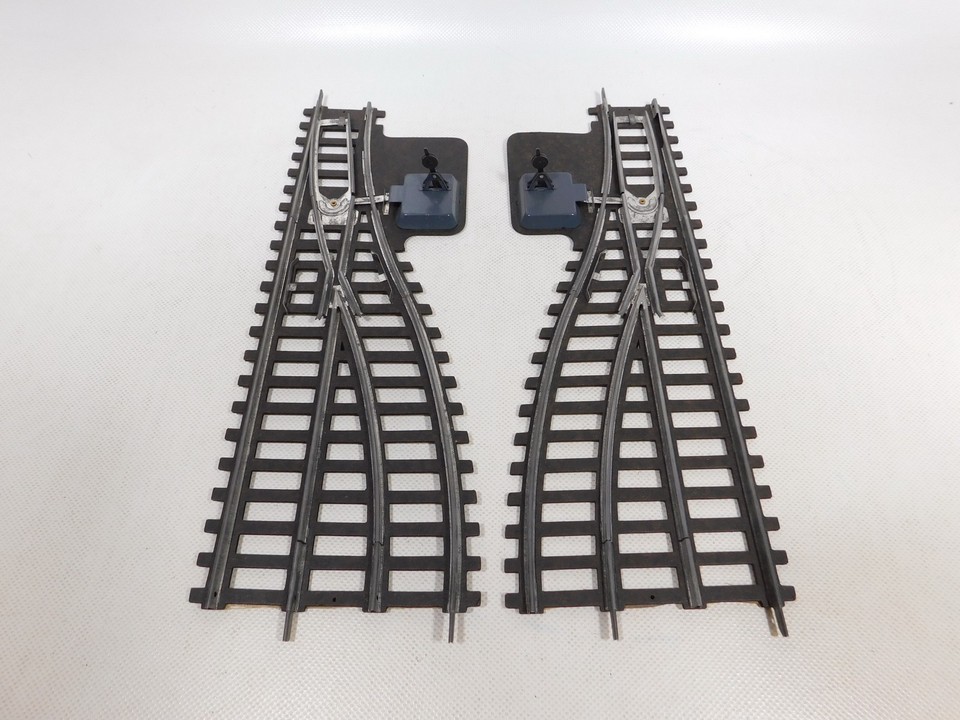 2x Fleischmann Cardboard Threshold o Gauge 0 Manual Points Operation ...