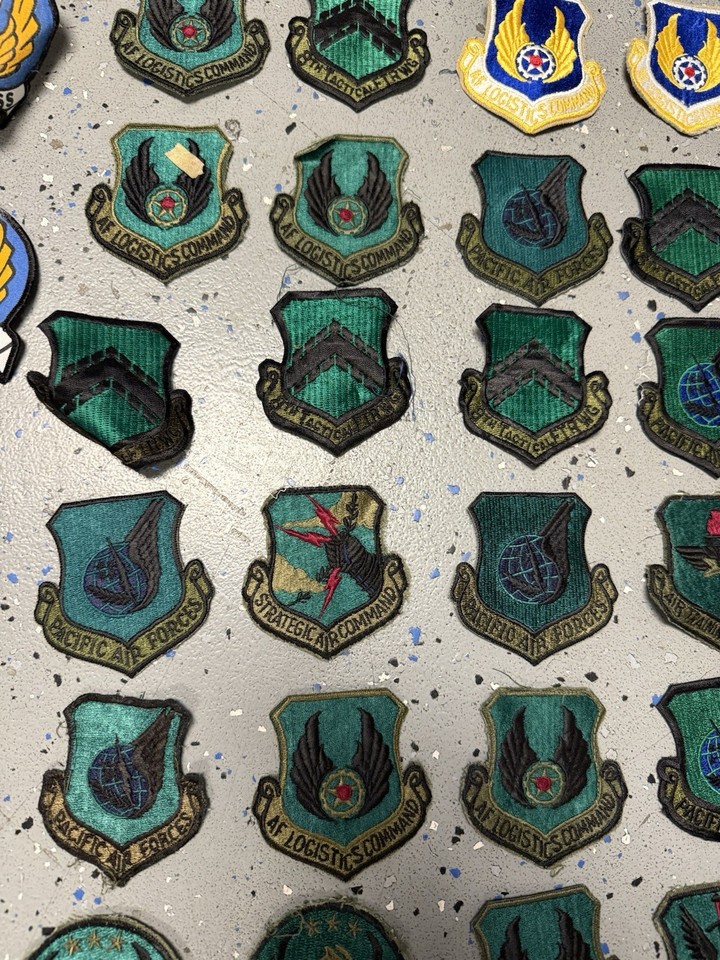 Vintage US Air Force Navy Military Patches Lot Of 170+ | eBay