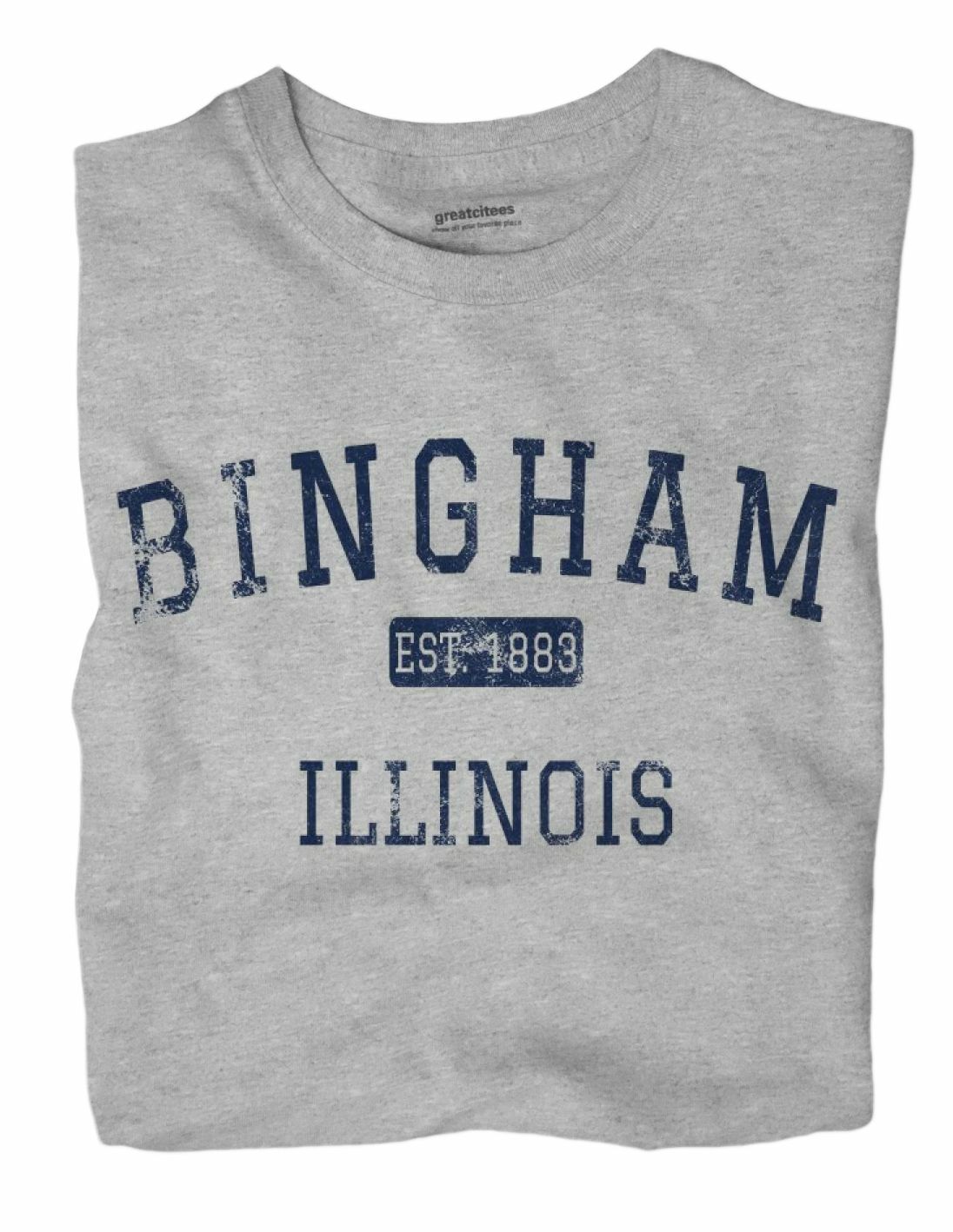 Bingham Illinois IL T-Shirt EST | eBay