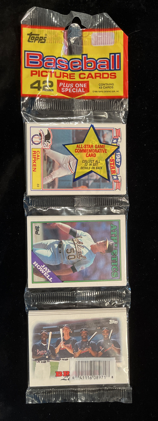 1988 Baseball Unopened Cal Ripken Rack Pack | eBay