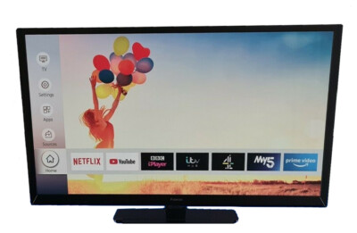 Polaroid 24" Smart HD Ready HDR LED TV Freeview Play P24RPA1383A C ...