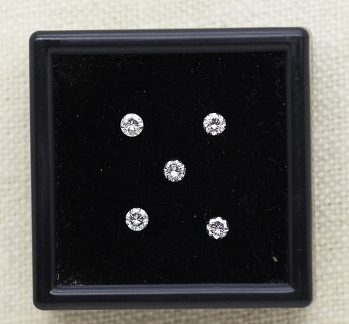 Natural 0.80ct Round Brilliant Loose Diamond Lot of 5 | eBay