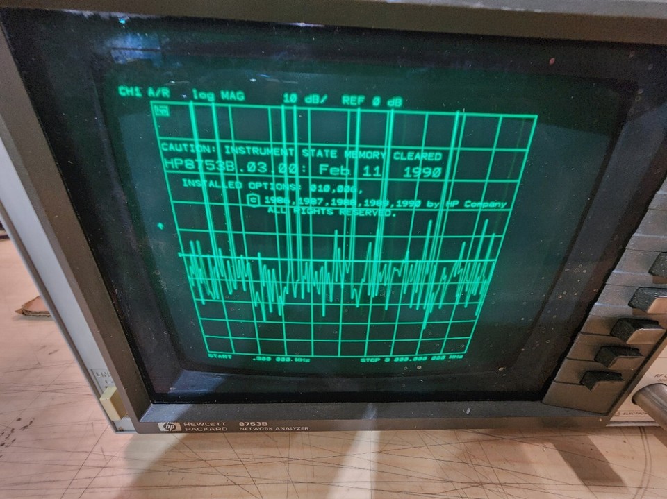 HP/Agilent 8753B Network Analyzer Options 001,006 | eBay