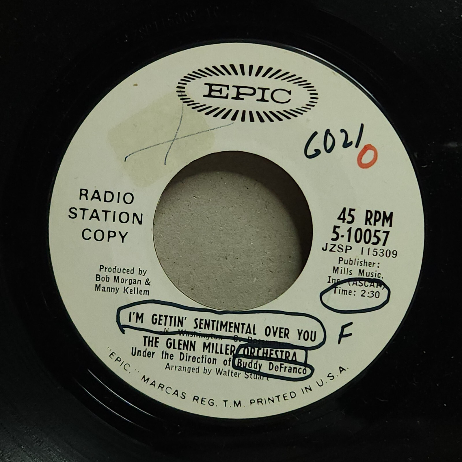 Glenn Miller Orchestra Im Gettin Sentimental Over You The Third Man ...