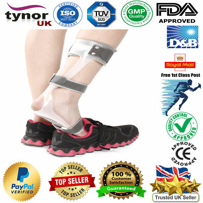 Tynor AFO Foot Drop Brace Splint Ankle Orthosis Leaf Spring Plantar ...