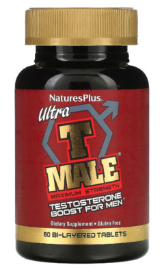 Nature’s Plus Ultra T Male Maximum Testosterone Boost for Men 50 tabs 5 ...